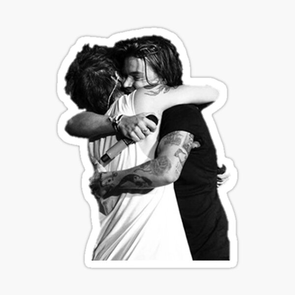 "Larry Styles Hug" Sticker for Sale by MayaHanna | Redbubble