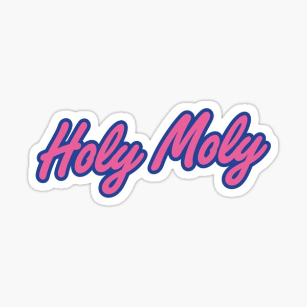 "HEILIGER MOLY " Sticker by MoodCatzz | Redbubble