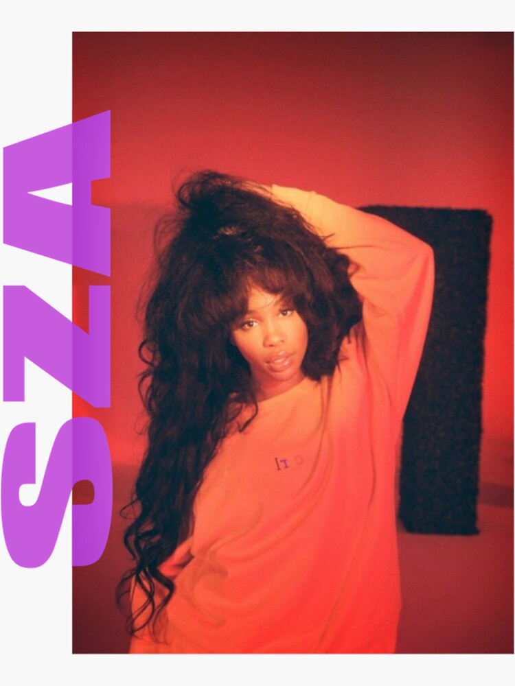 "SZA Graphic Design" Sticker for Sale by JuanGuiller | Redbubble