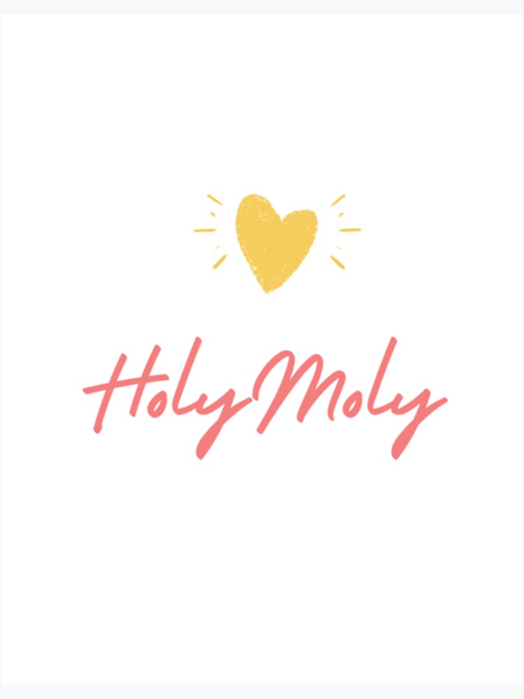 "Heiliger Moly " Sticker for Sale by MoodCatzz | Redbubble