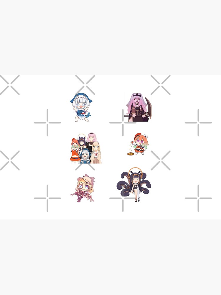 Bolsos de mano «HoloMyth Mascots pack - Hololive, Top peeker sticker ...