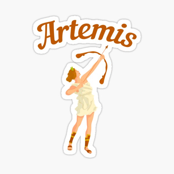"Artemis" Sticker by Mytherialist | Redbubble
