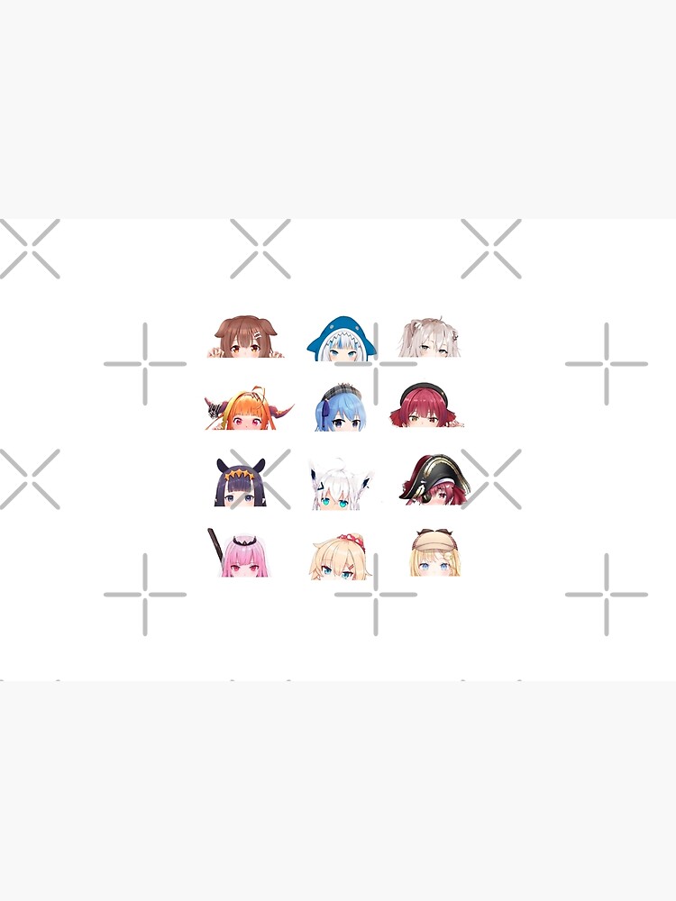 Puzzle « HoloMyth Mascots pack - Hololive, Ensemble d'autocollants Top ...