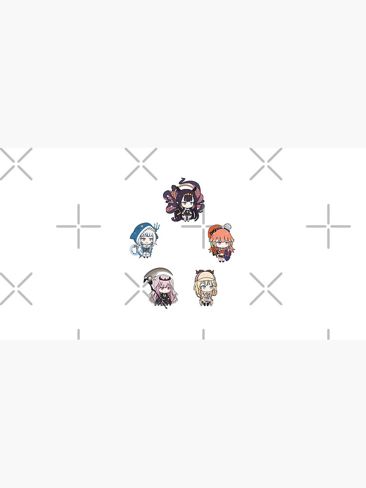 Alfombrilla de ratón «HoloMyth Mascots pack - Hololive, Top peeker ...