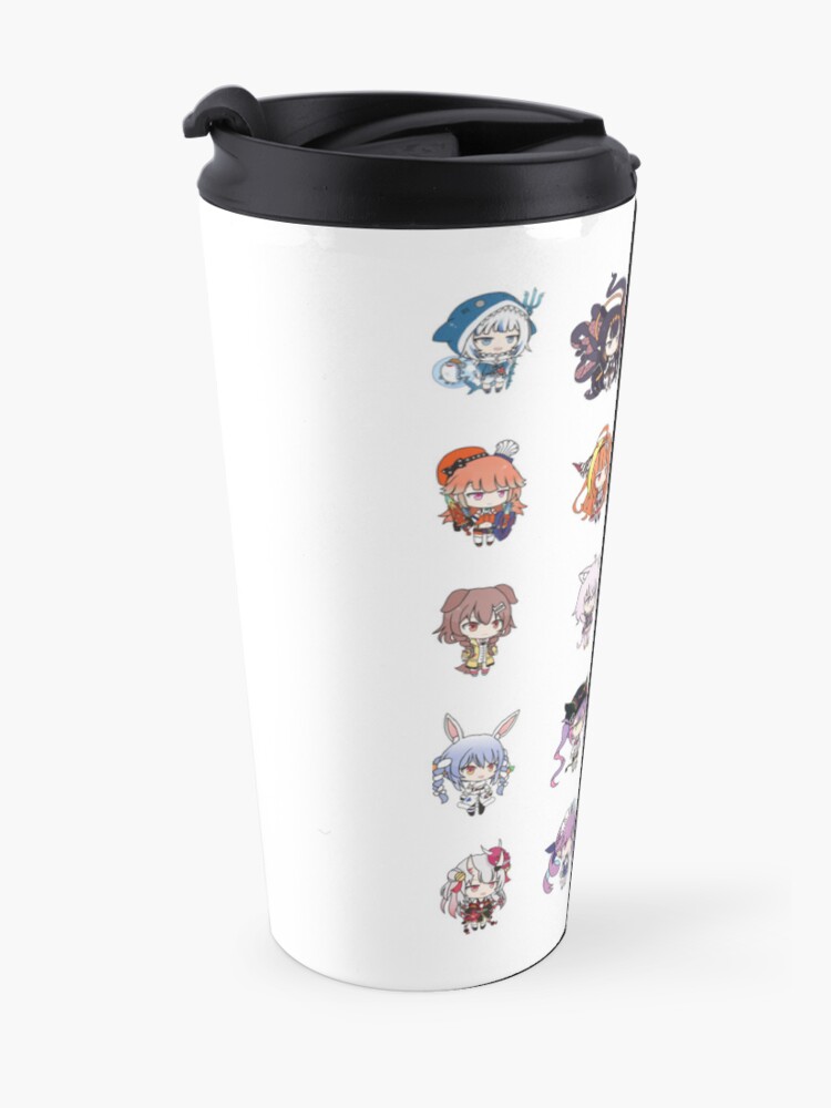 Taza de café de viaje «HoloMyth Mascots pack - Hololive, Top peeker ...