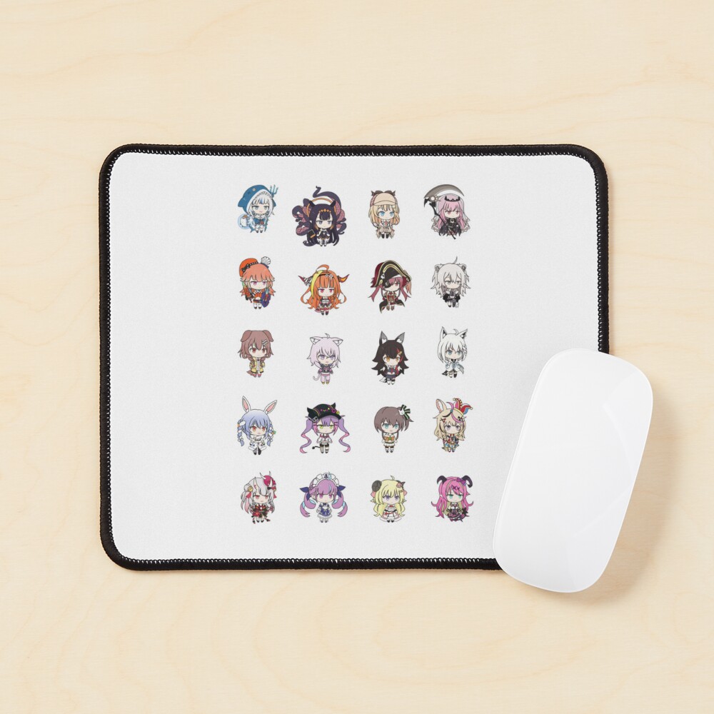 "HoloMyth Mascots pack - Hololive ,Top peeker sticker set Vtuber ...