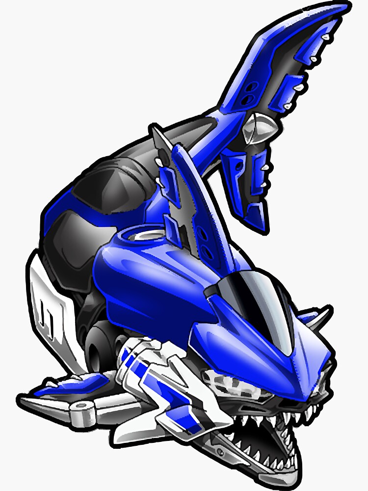 "Yamaha YZF R3 Shark " Sticker by MsLaur9440476 | Redbubble