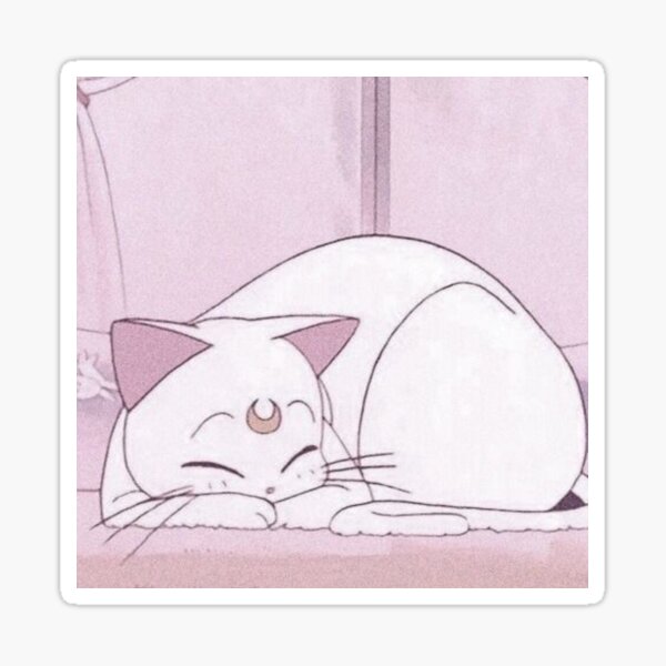 "luna" Sticker for Sale by CUTE-LIZ | Redbubble