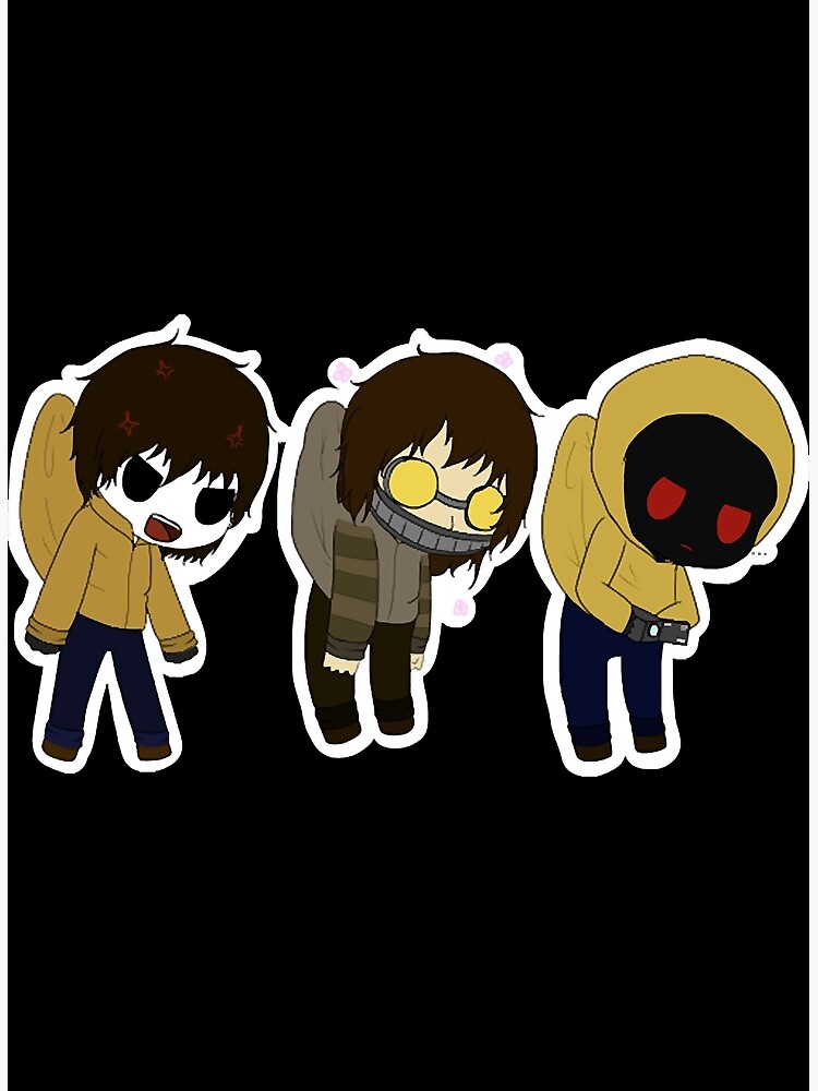 "creepypasta cute proxies " Poster for Sale by Michael2231403 | Redbubble