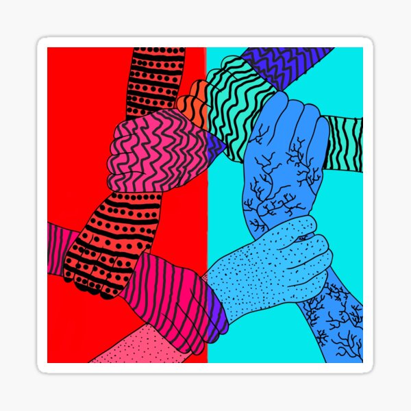 "Unity" Sticker by EJoyC | Redbubble
