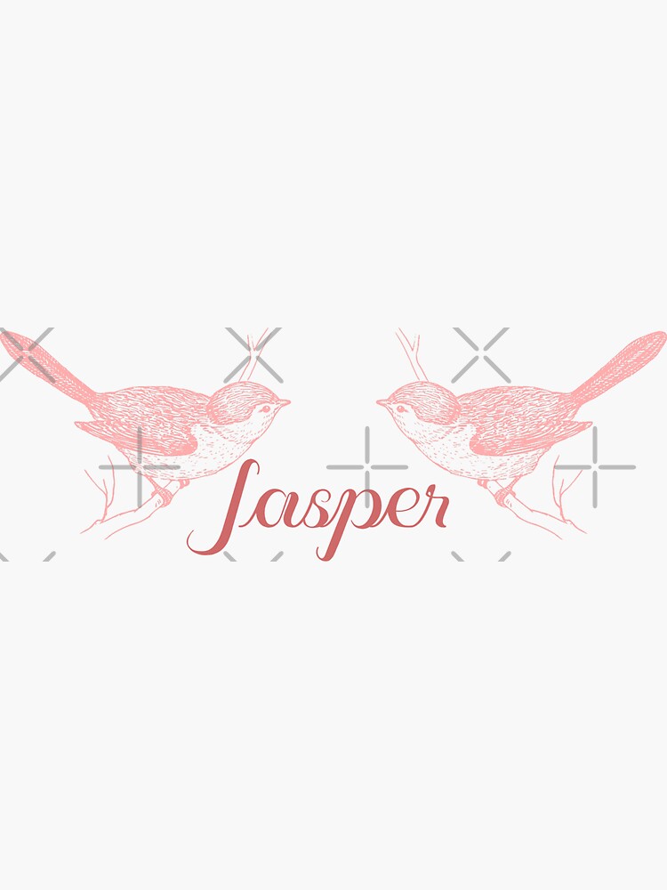 "Jasper" Sticker by vintage-sigh | Redbubble