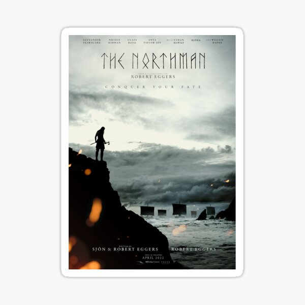 "Lover Gifts The Northman Art" Sticker by AlexJeanne4 | Redbubble