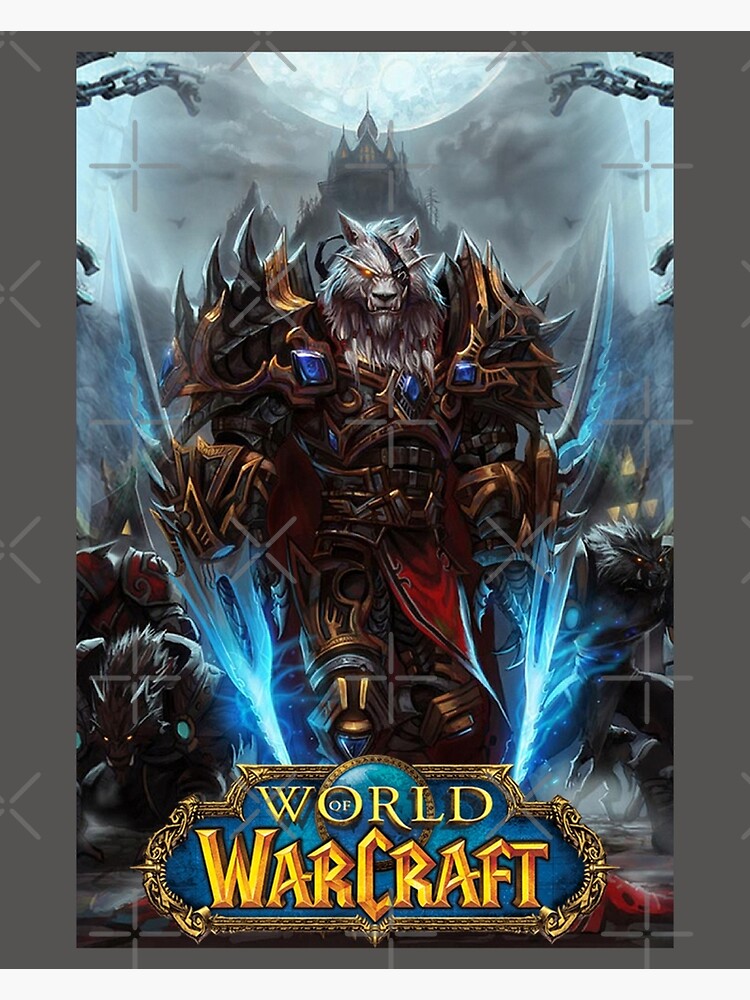 Póster «World Of W A R C R A F T Cover Mans, Hecho a mano, Para niños ...