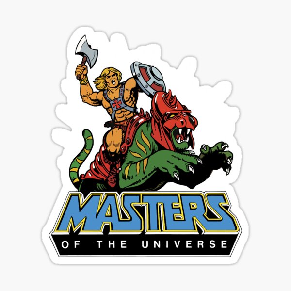 "HE-MAN " Sticker by Artembarie367 | Redbubble