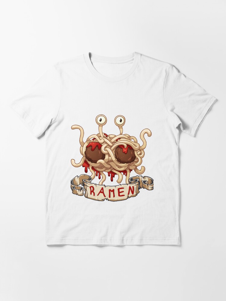 "Ramen. Flying spaghetti monster church" T-shirt for Sale by tillhunter ...