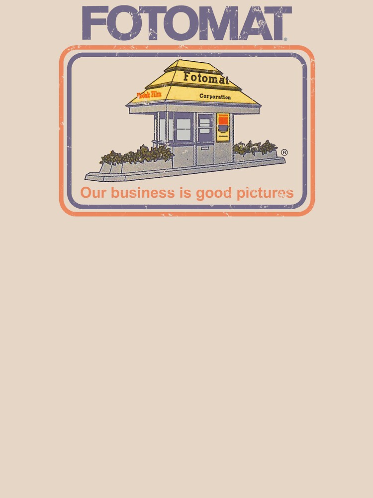 "Fotomat (distressed)" T-shirt for Sale by A-Game | Redbubble | fotomat ...