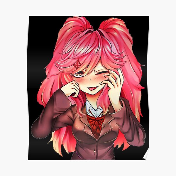 "funny ddlc natsuki " Poster for Sale by NadineOgazj | Redbubble