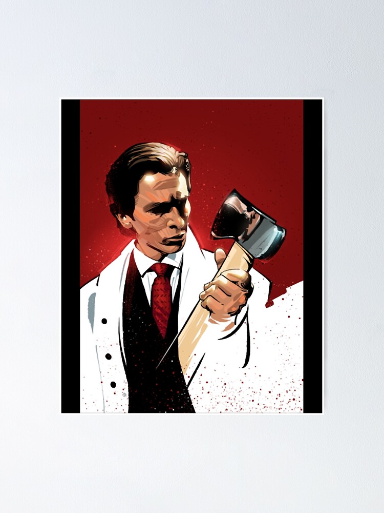 "Attraction Murder Fanatic Horror Satire American Psycho Vintage ...