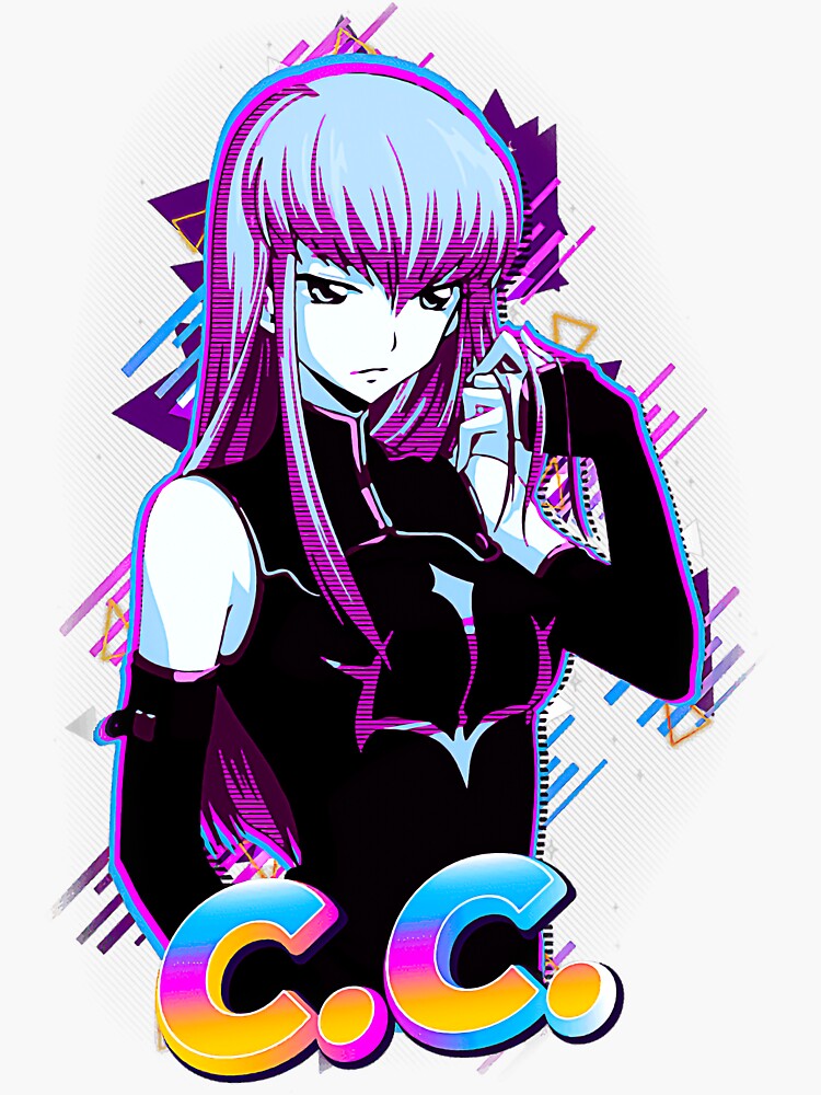 "Code Geass Code Geass CC Anime" Sticker by thuetangras | Redbubble