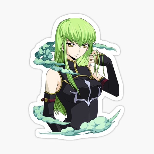 "Code Geass Code Geass CC" Sticker by thuetangras | Redbubble