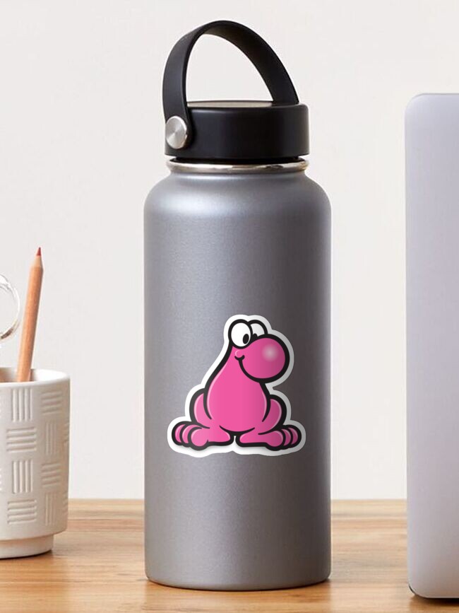 "pink nerd monster" Sticker for Sale by kelronavirus | Redbubble