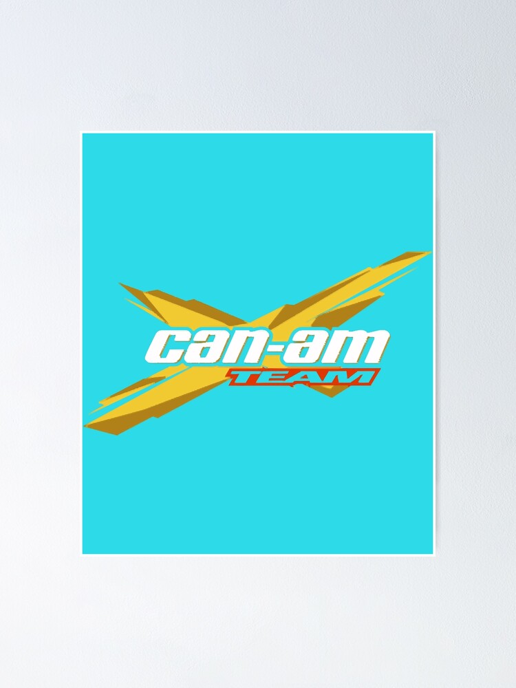"Can Am Logo Brp Atv" Poster for Sale by KunAssencio | Redbubble
