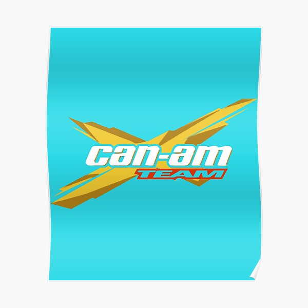 "Can Am Logo Brp Atv" Poster for Sale by KunAssencio | Redbubble
