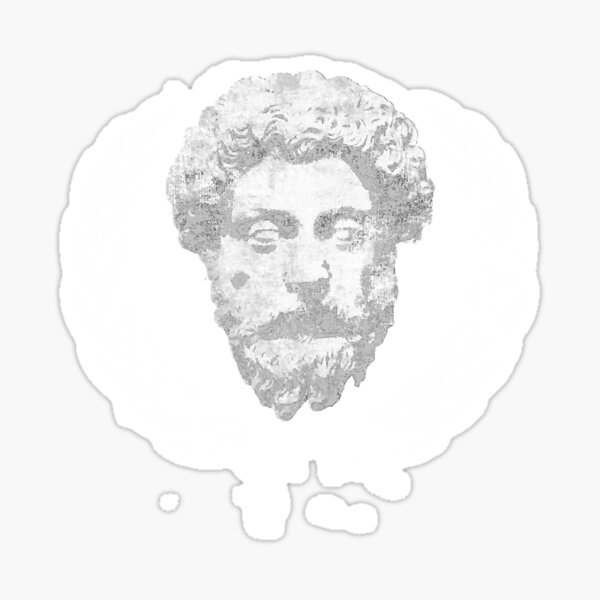 "Marcus Aurelius IV " Sticker by LindaDa6960679 | Redbubble