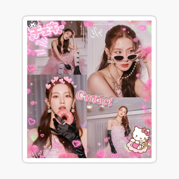 "MIYEON MY AESTHETIC" Sticker by BBIZZ | Redbubble