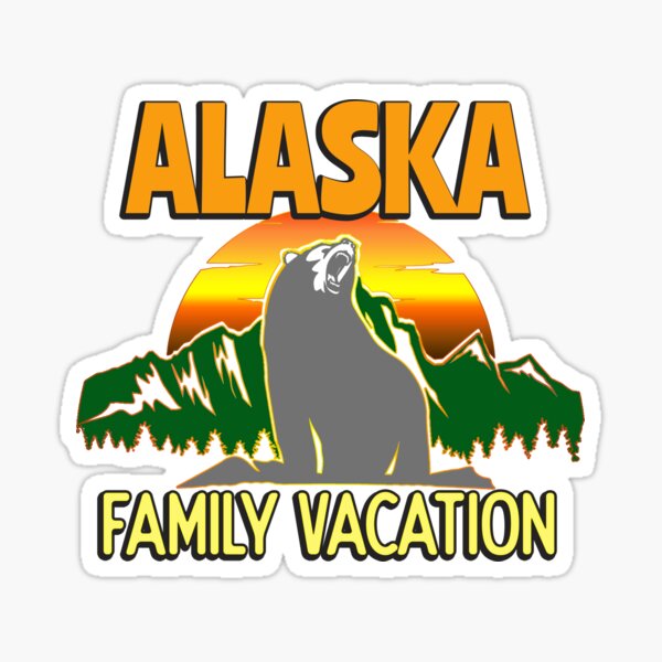 "Alaska Family Vacation Cruise Group Matching" Sticker by ...
