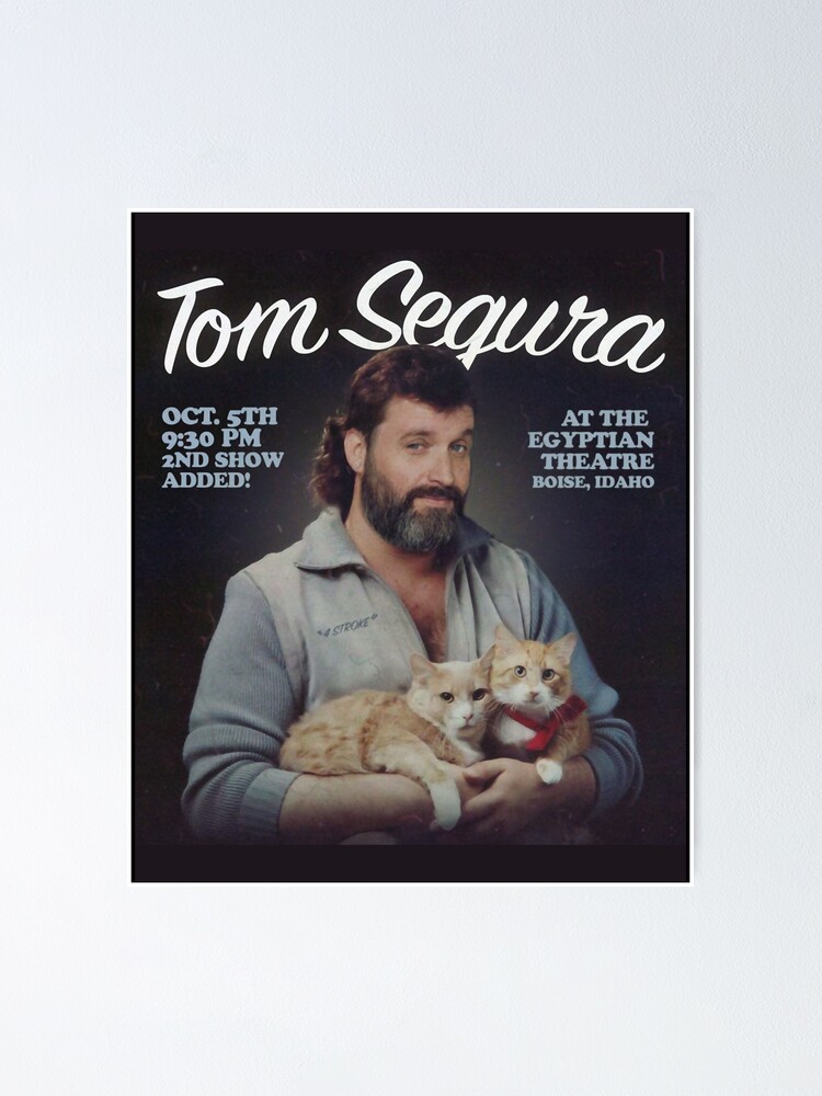 Póster «Música Vintage Retro Tom Segura Fan Art y Merch Love You Fans ...