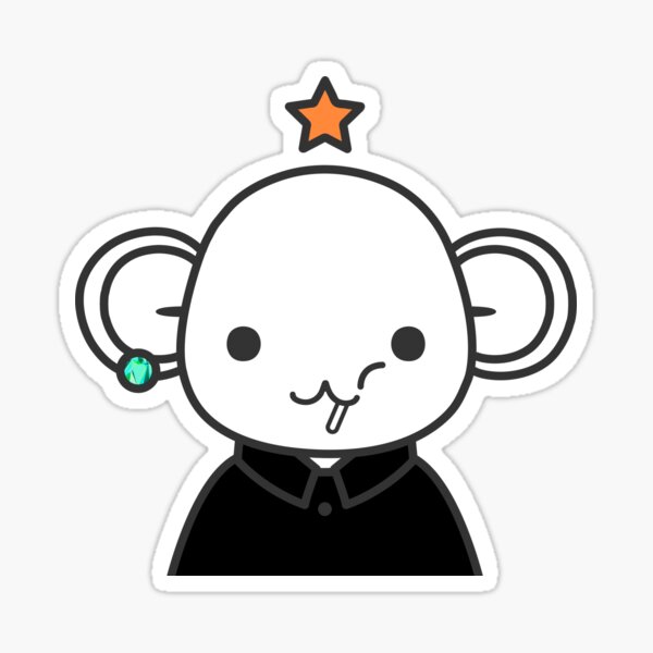 "MONGZ 2D" Sticker by punespark | Redbubble