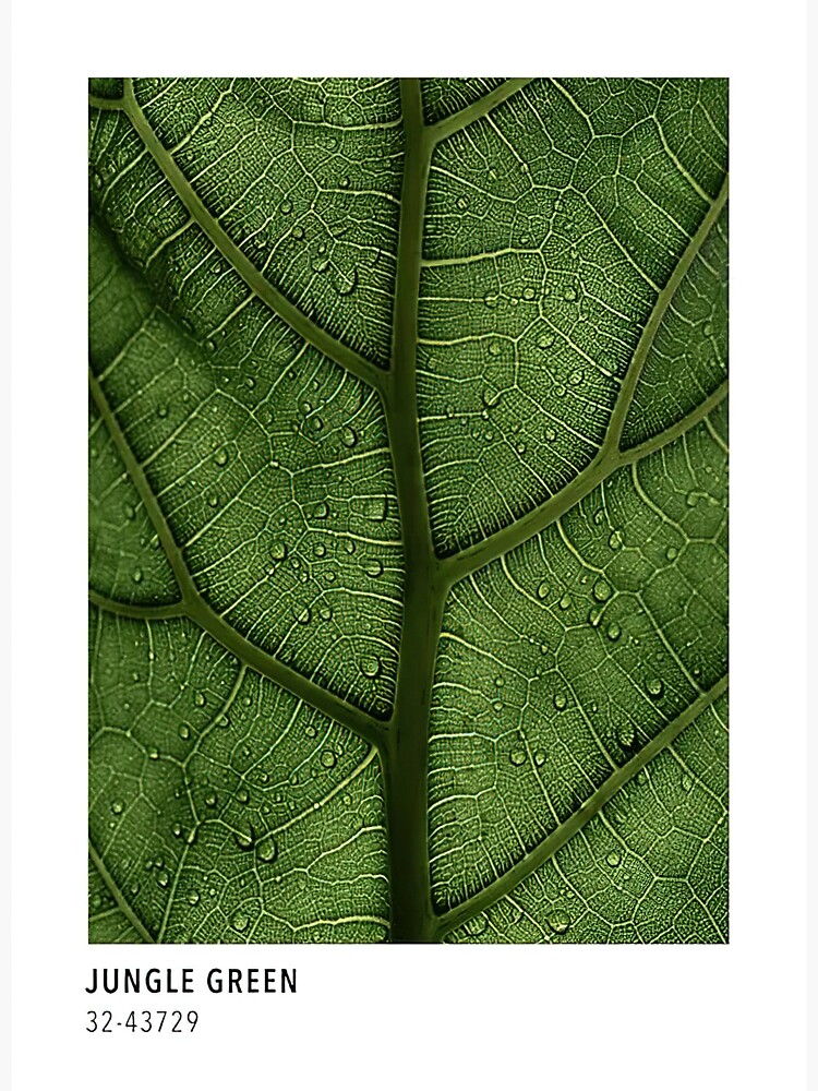 Pegatina «Carta de colores Pantone verde selva» de Brown-louis | Redbubble