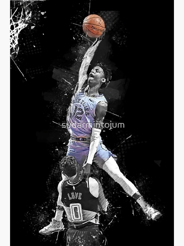 "Art Ja Morant Illustration" Art Print for Sale by sudarmintojum ...