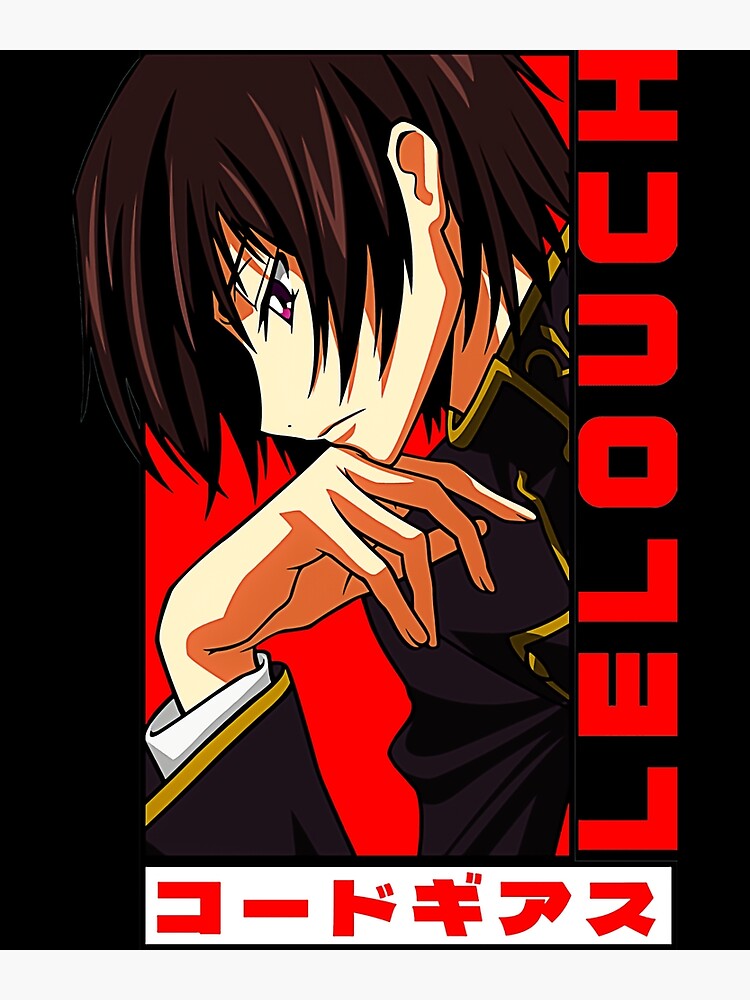 "Code Geass Lelouch" Poster for Sale by thuetangras | Redbubble