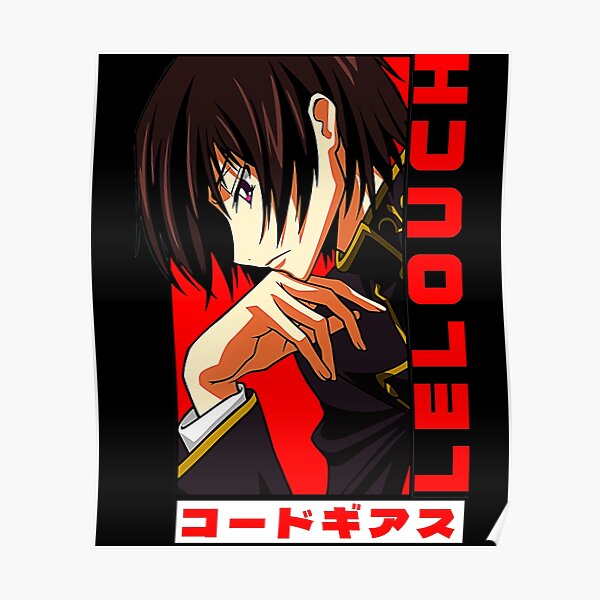"Code Geass Lelouch" Poster for Sale by thuetangras | Redbubble