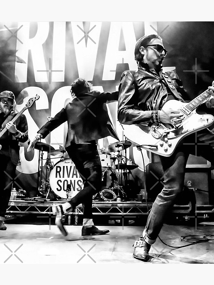 "Rival Sons Rockfest Poster Retro" Sticker by AnneGeorge3 | Redbubble
