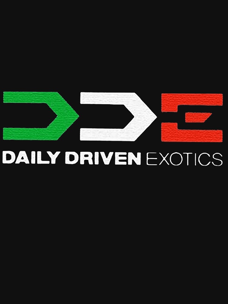 "DDE Daily Driven Exotics" Pullover Hoodie for Sale by shopSACXSACX ...