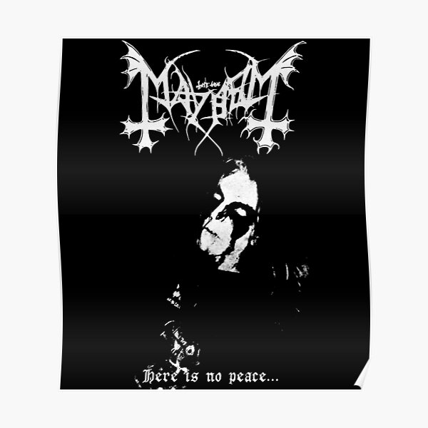 "Mayhem Live in Leipzig" Poster for Sale by shopDIAUV | Redbubble