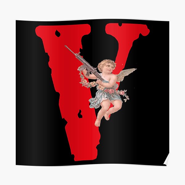 "Vlone - V lone - VLone - Vlone baby gunn angel" Poster for Sale by ...