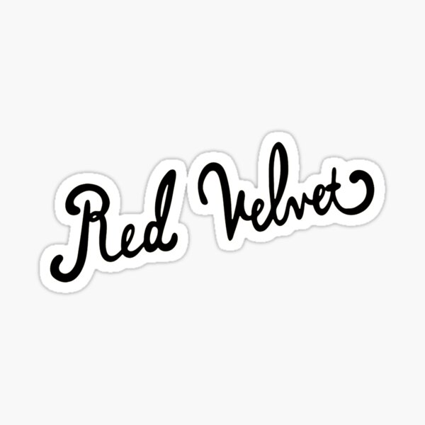 Red Velvet Stickers | Redbubble
