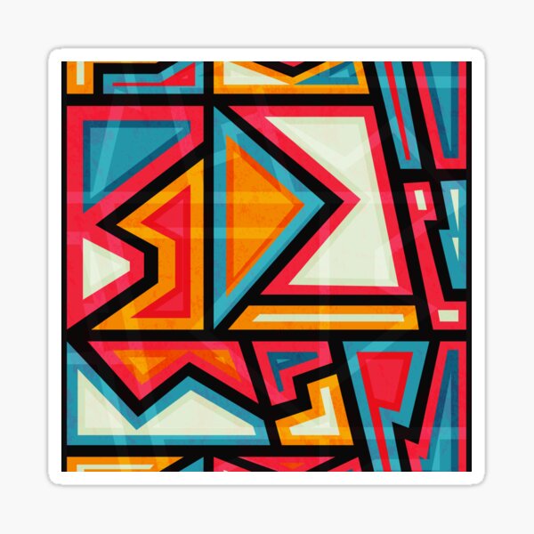 "Tribal Ethnic Pattern" Sticker for Sale by renju1902 | Redbubble