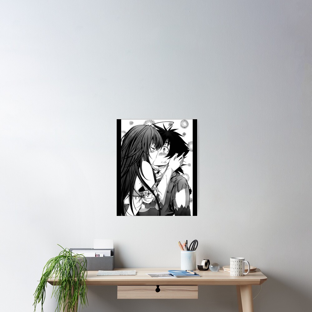 "Rias And Issei Kissing Classic ." Poster for Sale by reikacrogers ...