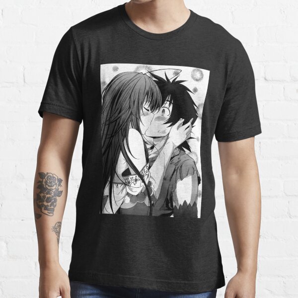 "Rias And Issei Kissing Classic ." T-shirt by reikacrogers | Redbubble