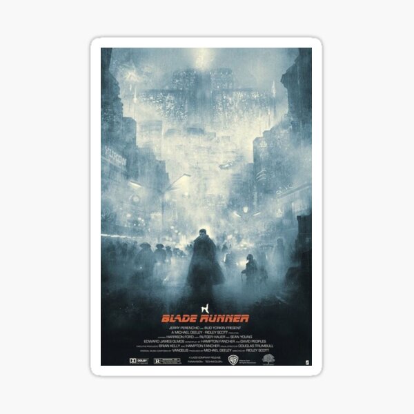 "Blade Runner " Sticker by galyenolinsa | Redbubble
