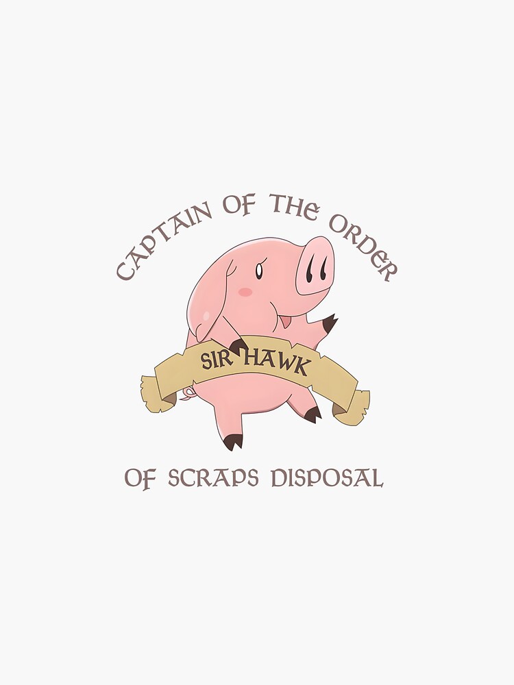 "Sir Hawk Seven Deadly Sins Anime t-shirt,sticker,hoodie and more ...