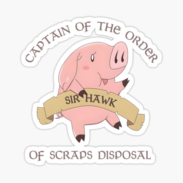 "Sir Hawk Seven Deadly Sins Anime t-shirt,sticker,hoodie and more ...