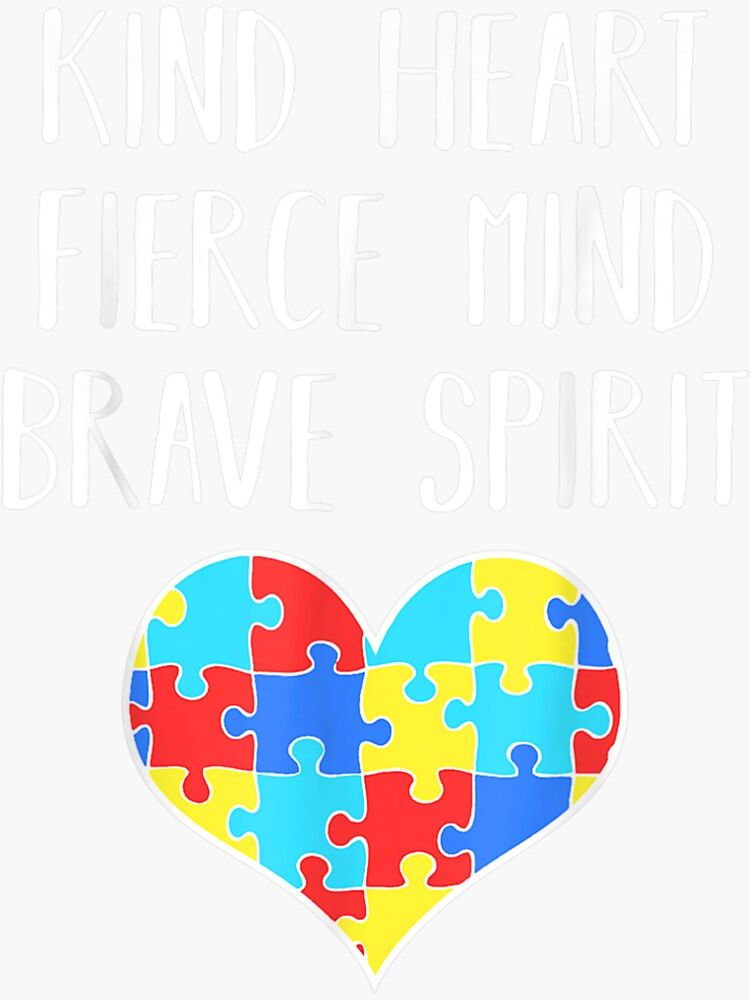 "Cute Autism Awareness Kids Design For Autistic Support" Sticker by ...