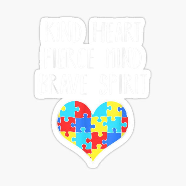 "Cute Autism Awareness Kids Design For Autistic Support" Sticker by ...
