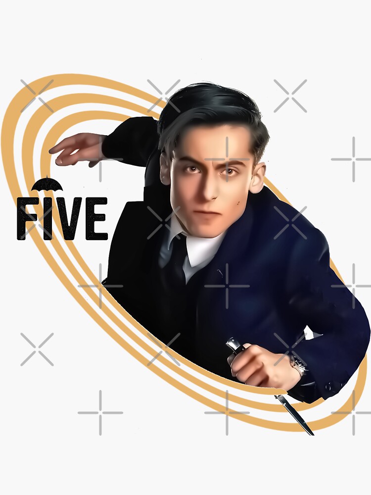 "five" Sticker by mindybubble | Redbubble